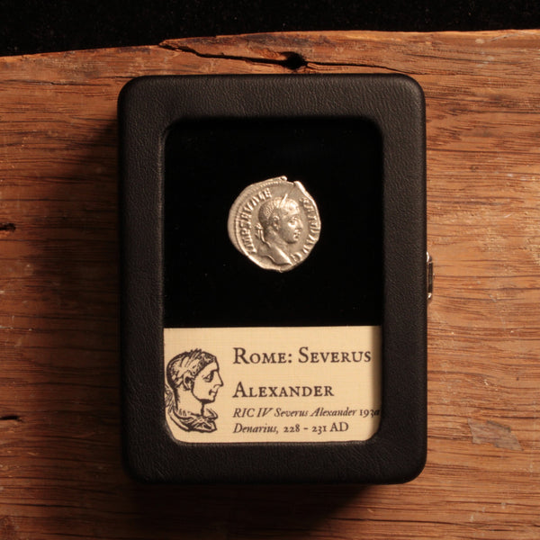 Rome, Emperor Severus Alexander, Denarius, Fides (Goddess of Faith) Re ...