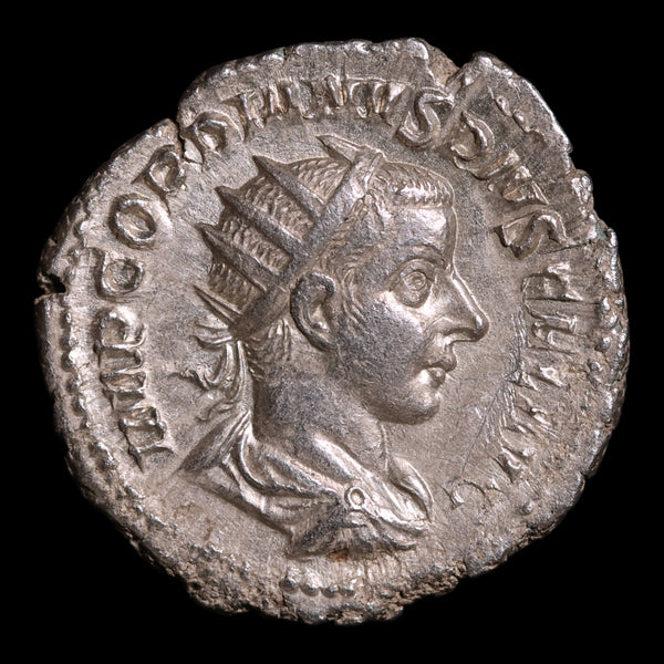 Rome, Emperor Gordian III, AR Antoninianus, Jupiter (God of Sky & Thun ...
