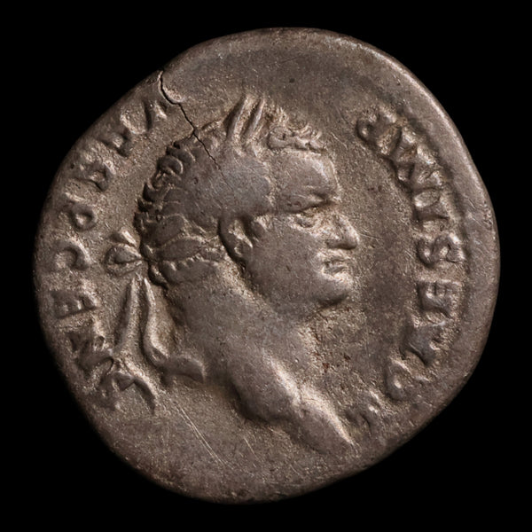 Rome, Emperor Titus, AR Denarius, Vespasian Reverse - 73 CE - Roman Em ...
