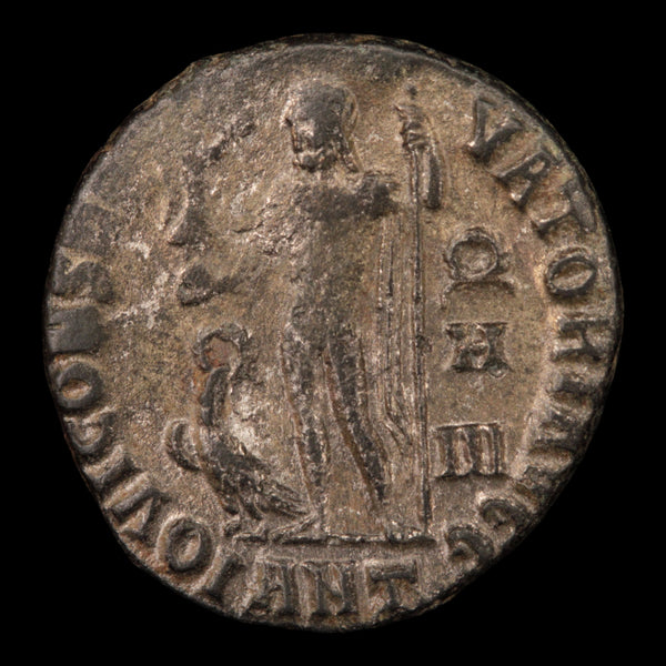 Rome, Emperor Licinius, Silvered Bronze, Jupiter Reverse - 313 to 314 ...