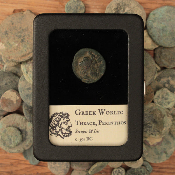 Thrace, City of Perinthos, Bronze Coin - c. 350 BCE - Greek World ...
