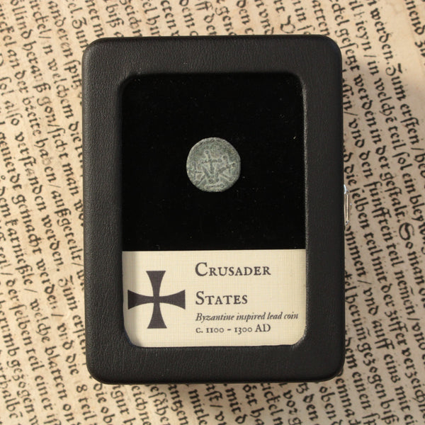 Crusaders, Byzantine Inspired Lead Coin - c. 1100 to 1300 CE - The Cru ...