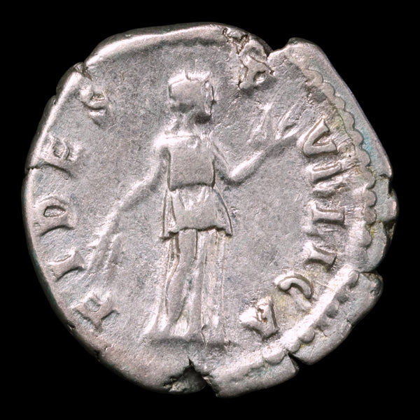 Rome, Emperor Hadrian, Denarius, Fides (Goddess of Trust) - 136 CE - R ...