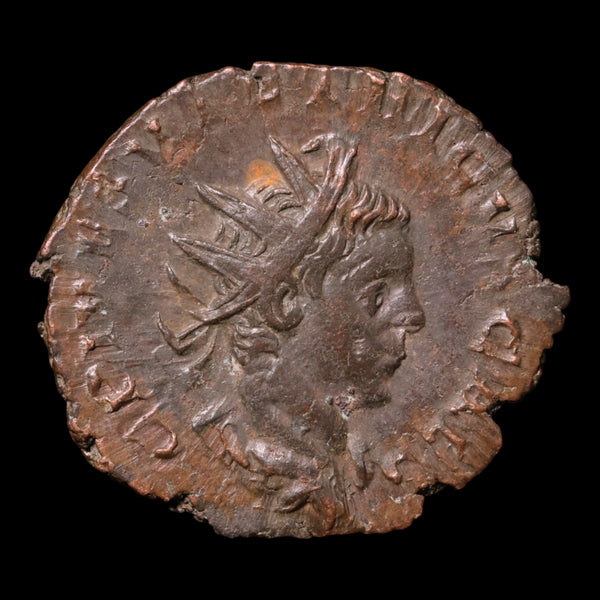 Rome, Tetricus II, Antoninianus, Pontifical Implements Reverse - 273 t ...