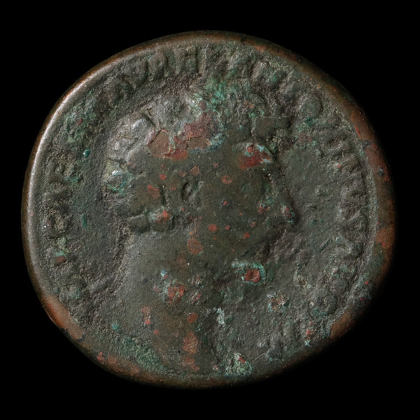 Rome, Emperor Marcus Aurelius, Large Sestertius, Salus (Goddess of Saf ...