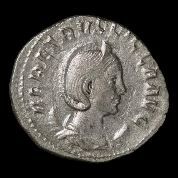 Rome, Herennia Etruscilla, Antoninianus, Pudicitia (Deity of Modesty ...