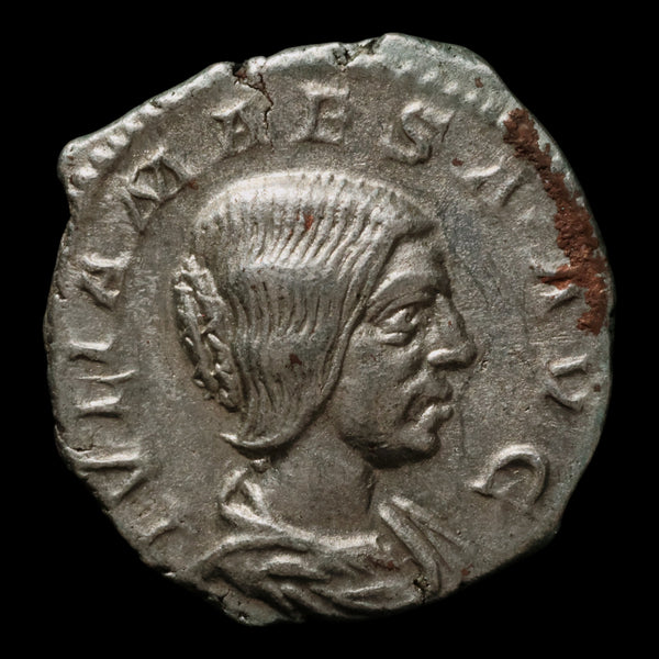Rome, Julia Maesa, Denarius, Pudicitia (Deity of Modesty) - 218 to 222 ...