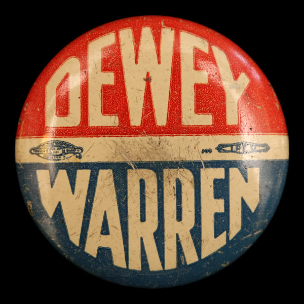 Thomas Dewey vs. Truman Presidential Campaign Pin - 1948 - United Stat ...