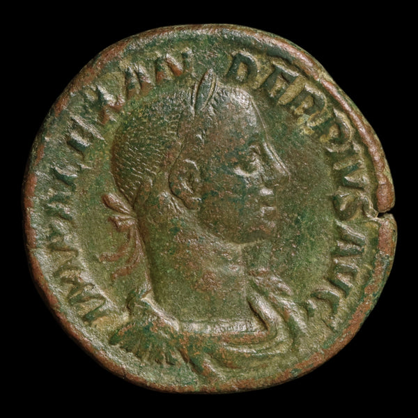 Rome, Emperor Severus Alexander, Large Bronze As, Spes (Goddess of Hop ...