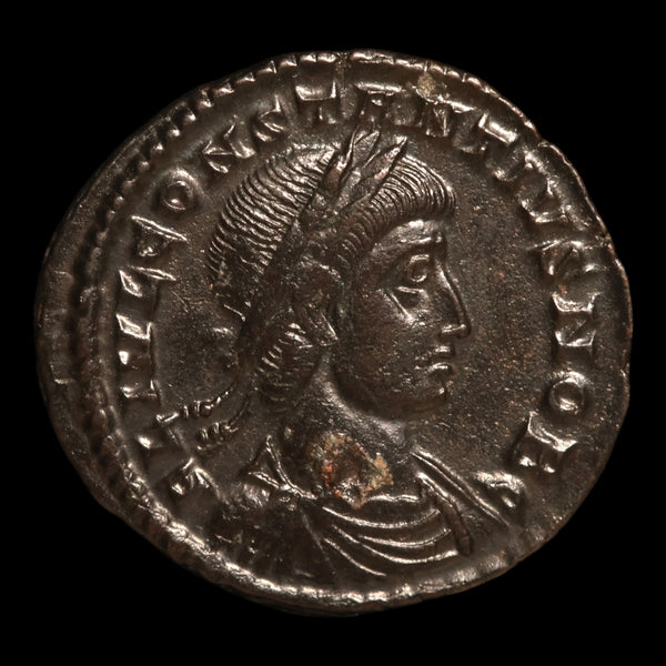 Rome, Emperor Constantius II, AE3, Two Soldiers Reverse - 333 to 335 C ...