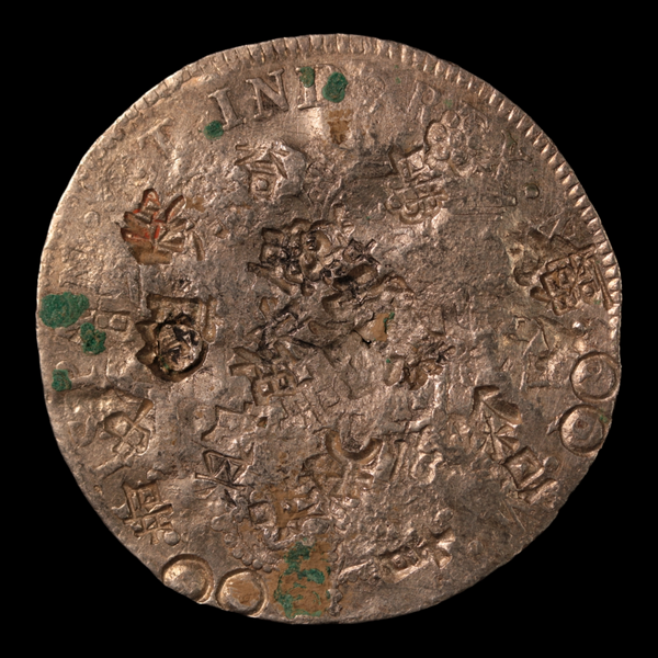 Spanish "Piece of Eight" With Chinese Chopmarks - 1808 to 1825 - Circu ...