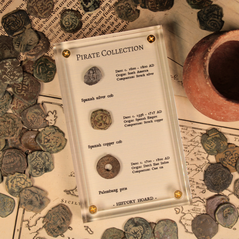 The Pirate Collection - 1500s to 1700s CE - 3 Coins - History Hoard