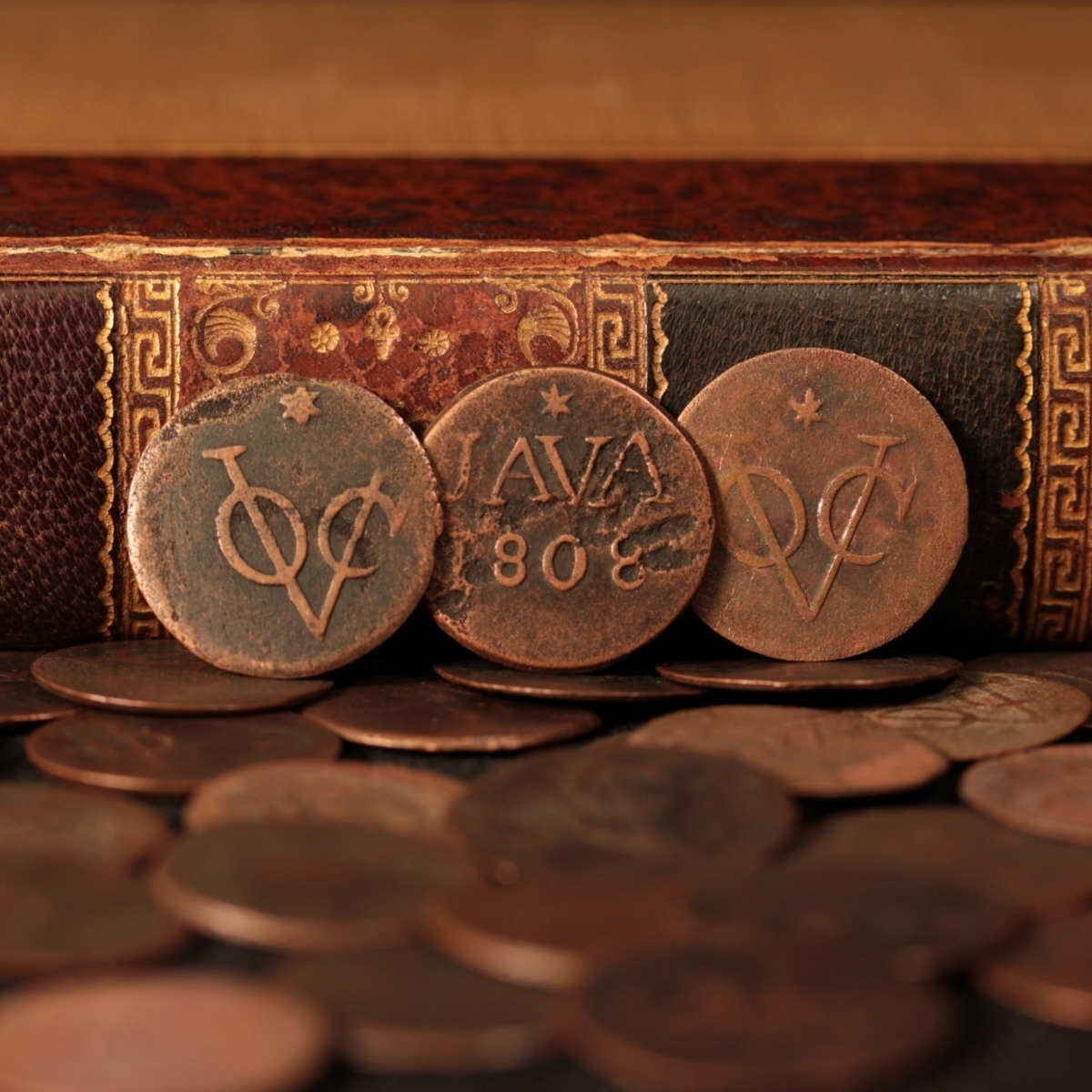 Napoleon Bonaparte, Dutch East Indies, 1 Duit - 1806 to 1810 CE - Java ...