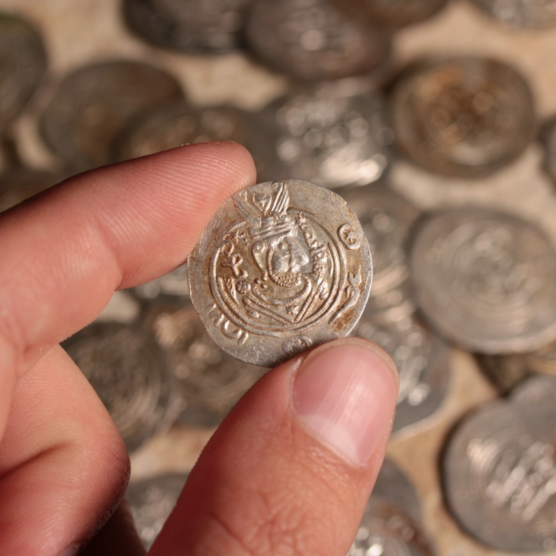Tabaristan, Silver Half Drachm (Abbasid Caliphate) - c. 734 to 803 CE ...