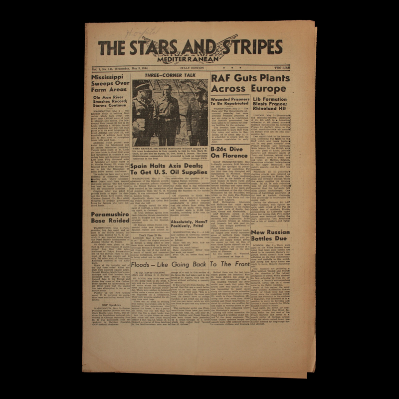 Stars and Stripes Newspaper, European Edition - 1942 to 1945 - World W ...