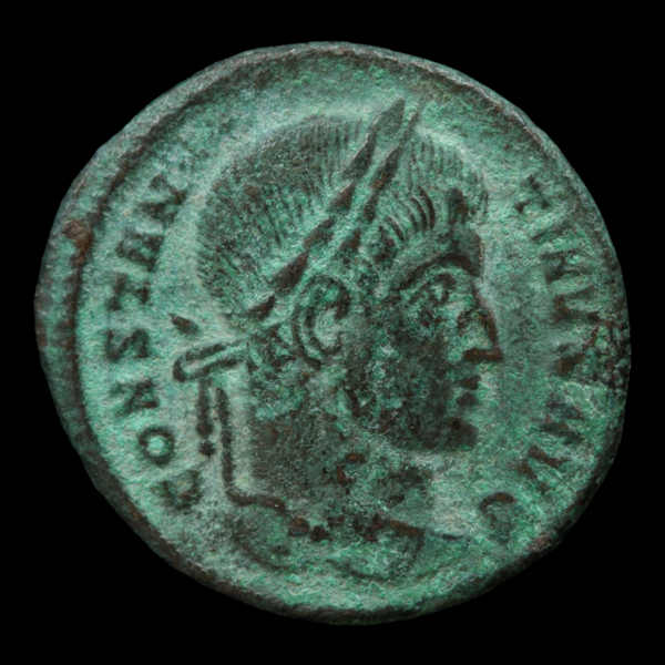 Roman Bronze Nummus, Costantine I (the Great) - 306 to 337 CE - Roman ...