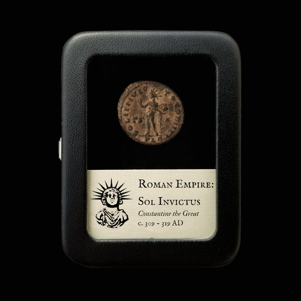 Rome, Sol Invictus (Sun God) Coin - c. 309 to 319 CE - Roman Empire ...