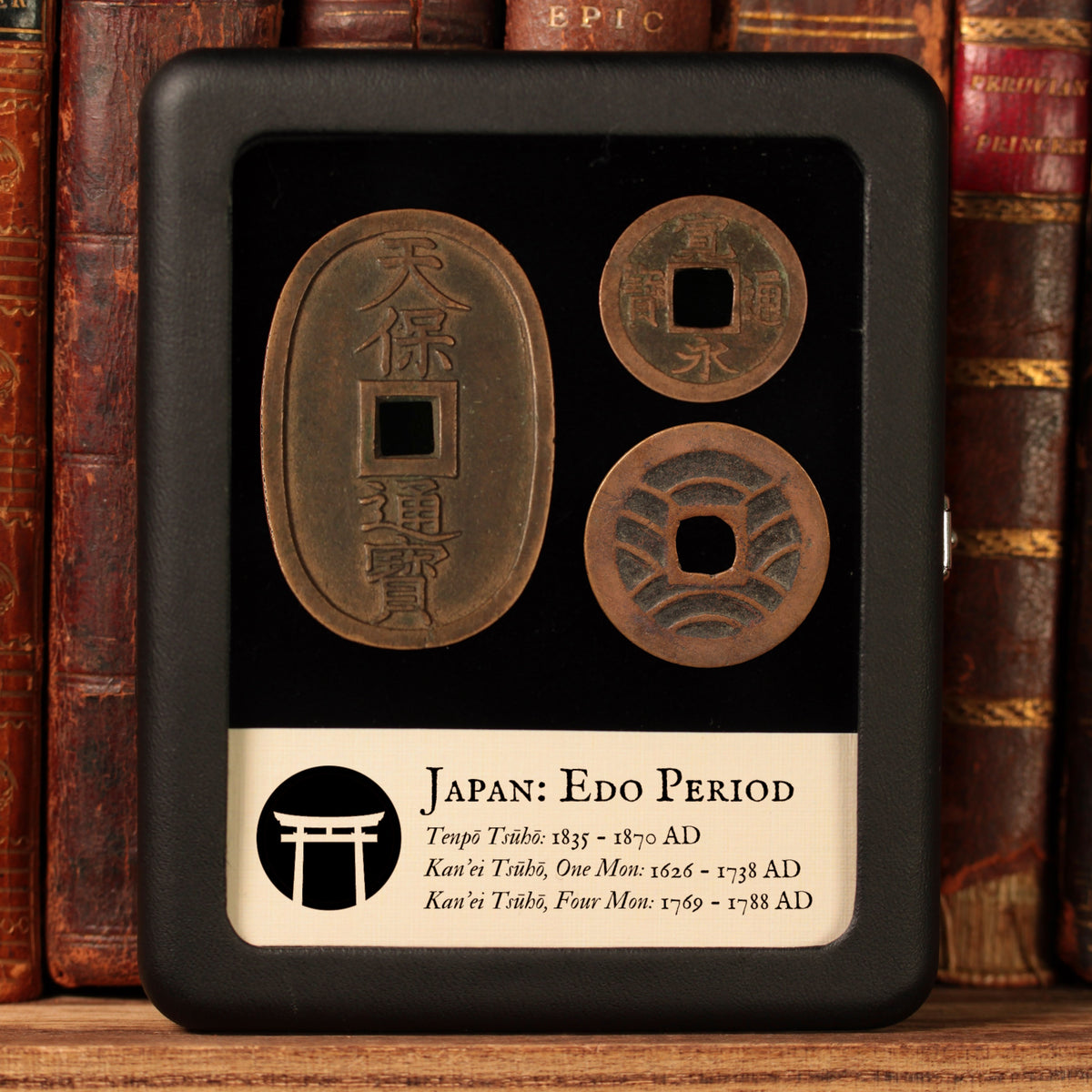 Coins of the Edo Period, Three Coin Collection - 1626 to 1870 CE - Edo ...