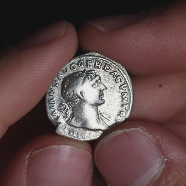 Rome, Emperor Trajan, Denarius, Spes (Goddess of Hope) - 103 to 111 CE ...