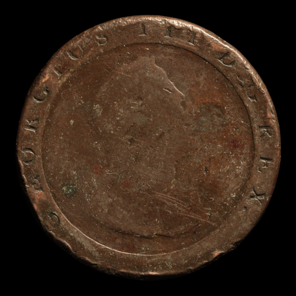 Britain, King George III, Cartwheel Penny - 1797 - British Empire ...
