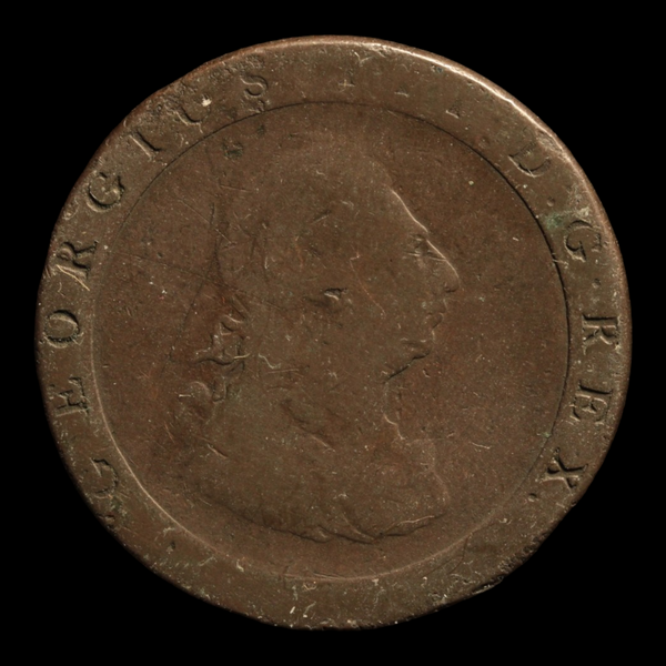 Britain, King George III, Cartwheel Penny - 1797 - British Empire ...