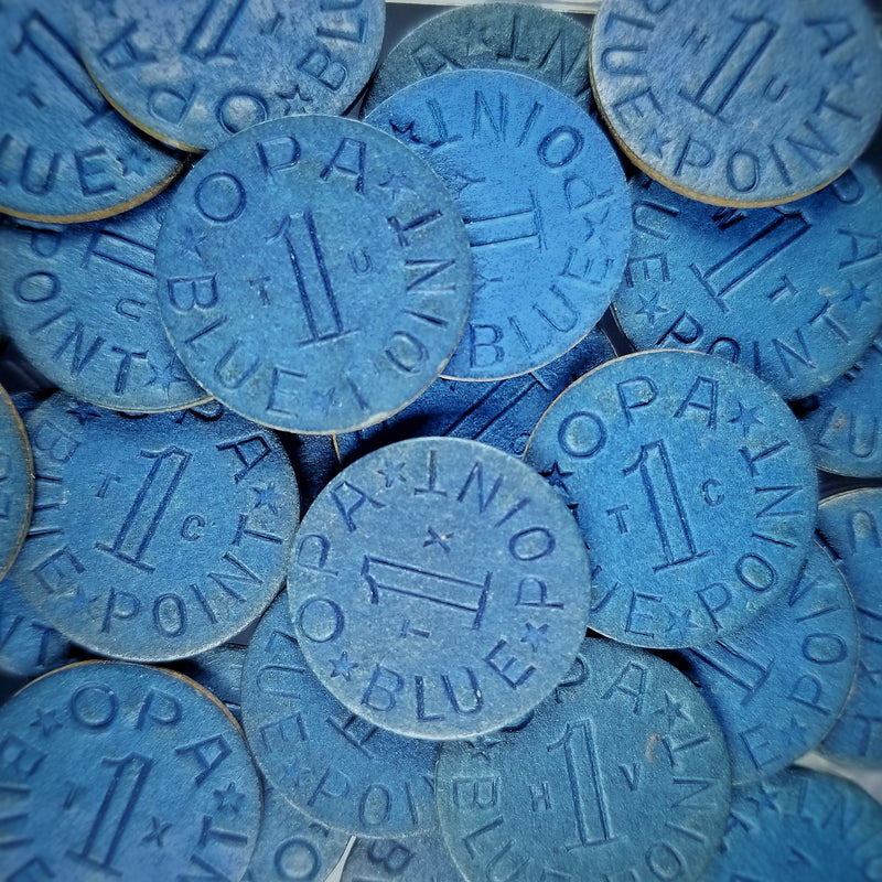 World War II OPA Ration Tokens - 1942 - United States - History Hoard