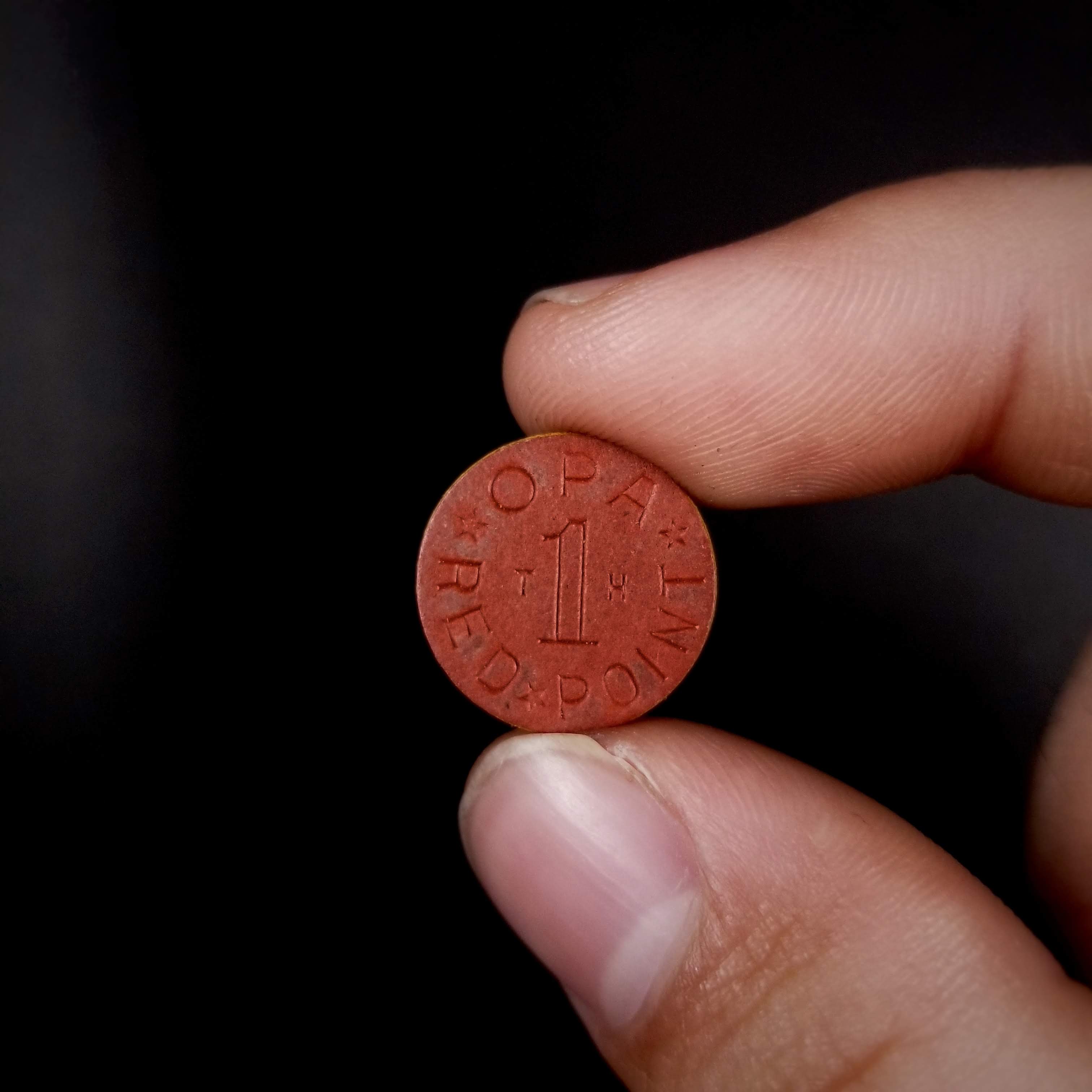 World War II OPA Ration Tokens - 1942 - United States - History Hoard