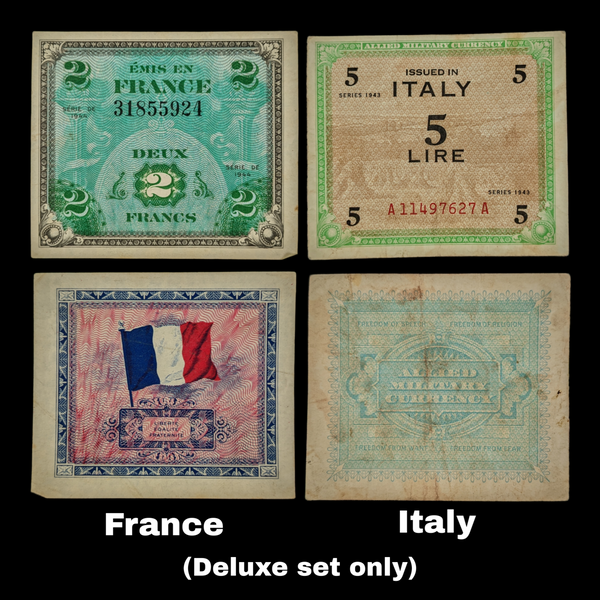 World War II, Allied Military Currency - 1940's - Europe & Japan ...
